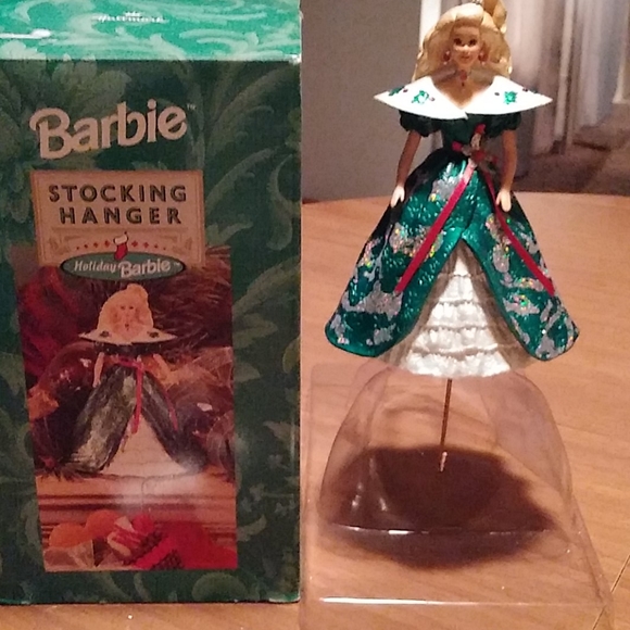 Hallmark | Holiday | 996 Holiday Barbie Stocking Hanger | Poshmark